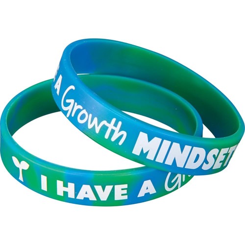 Growth Mindset Silicone Bracelets, Pack of 24 – Encourage Positivity ...