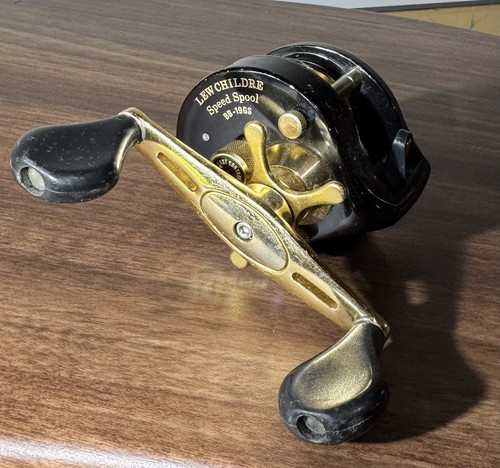 Lew Childre Speed Spool BB-19GS Gold Series Baitcasting Fishing Reel | eBay