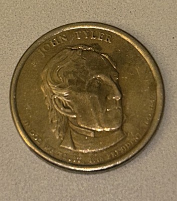 1841-1845 United States President John Tyler One Dollar Coin | eBay