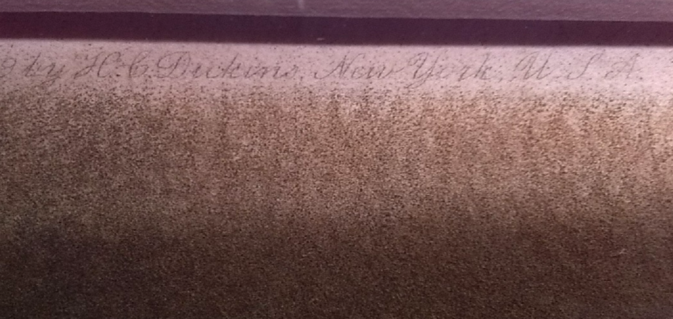 Elizabeth Gulland Signed Antique Mezzotint Framed Art Boy With Rabbit ...