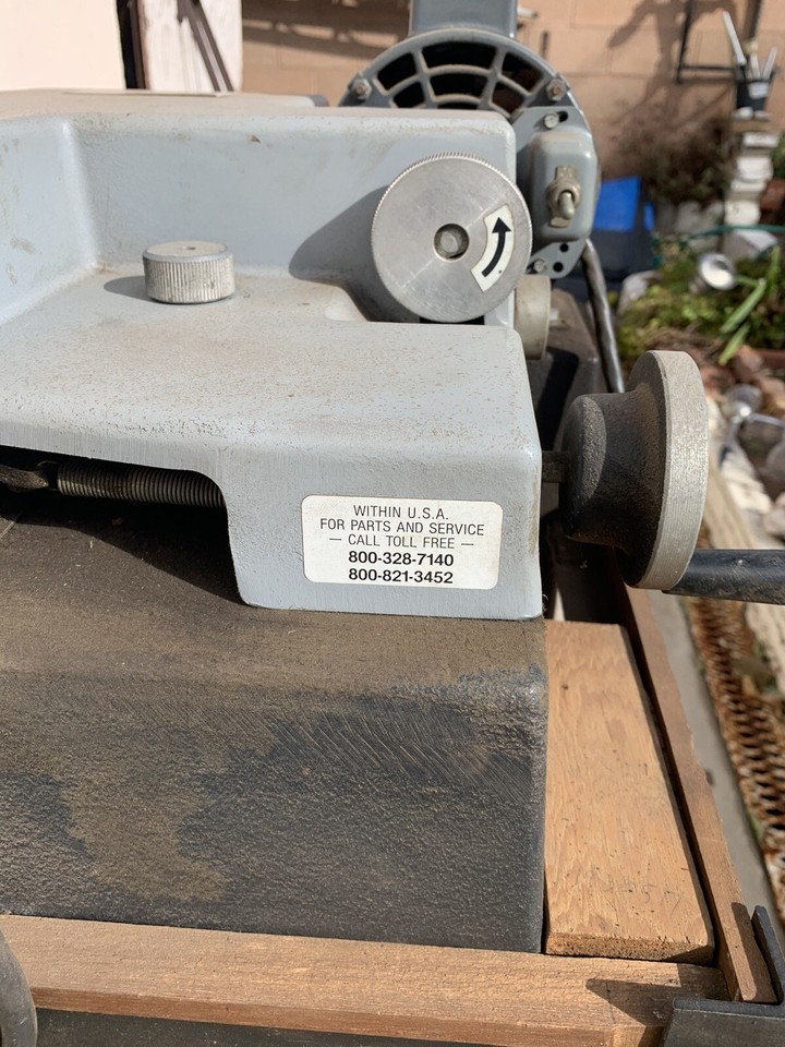 Vintage Foley Belsaw 330 Automatic Circular Saw Power Setter W/rolling ...