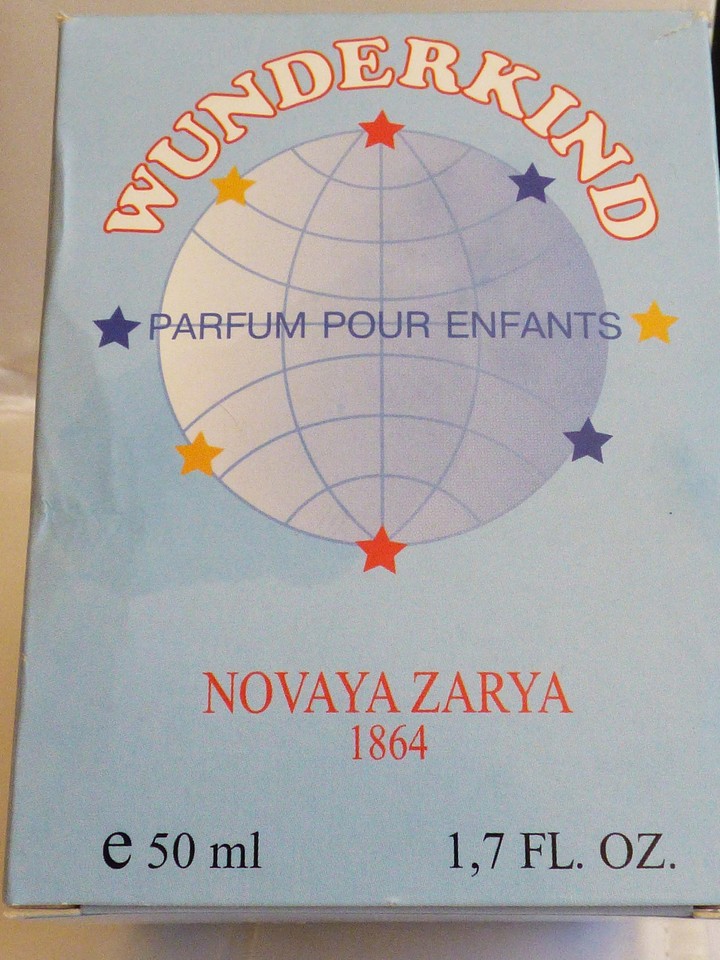 Russian NOVAYA ZARYA Perfume for Infants Kids Wunderkind 50ml 1.7 fl oz ...
