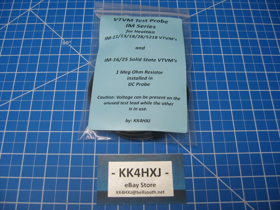 Heathkit VTVM Probe - IM-11/IM-13/IM-18/IM-28/IM-5218/IM-5228 ...