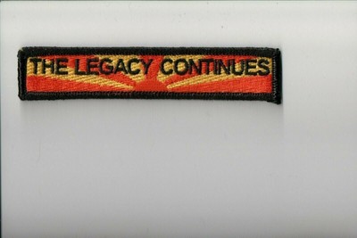 The Legacy Continues patch | eBay