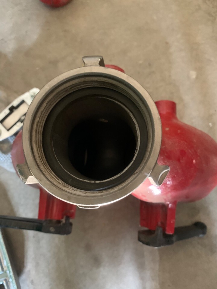 2.5" Firefighting Fire Hose Gated Wye with (2) 2.5" Male Outlets NH ...