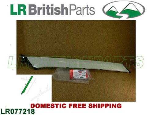 GENUINE LAND ROVER FINISHER A PILLAR BLACK RANGE ROVER EVOQUE LH NEW ...