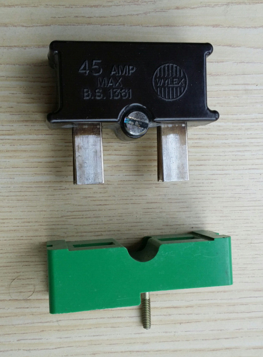 Wylex Plug In Series Replacement 45A Cartidge Fuse Circuit Breaker ...
