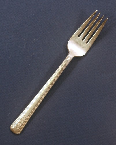 Gulf Mobile & Ohio GM&O Broadway pattern dinner fork by International ...