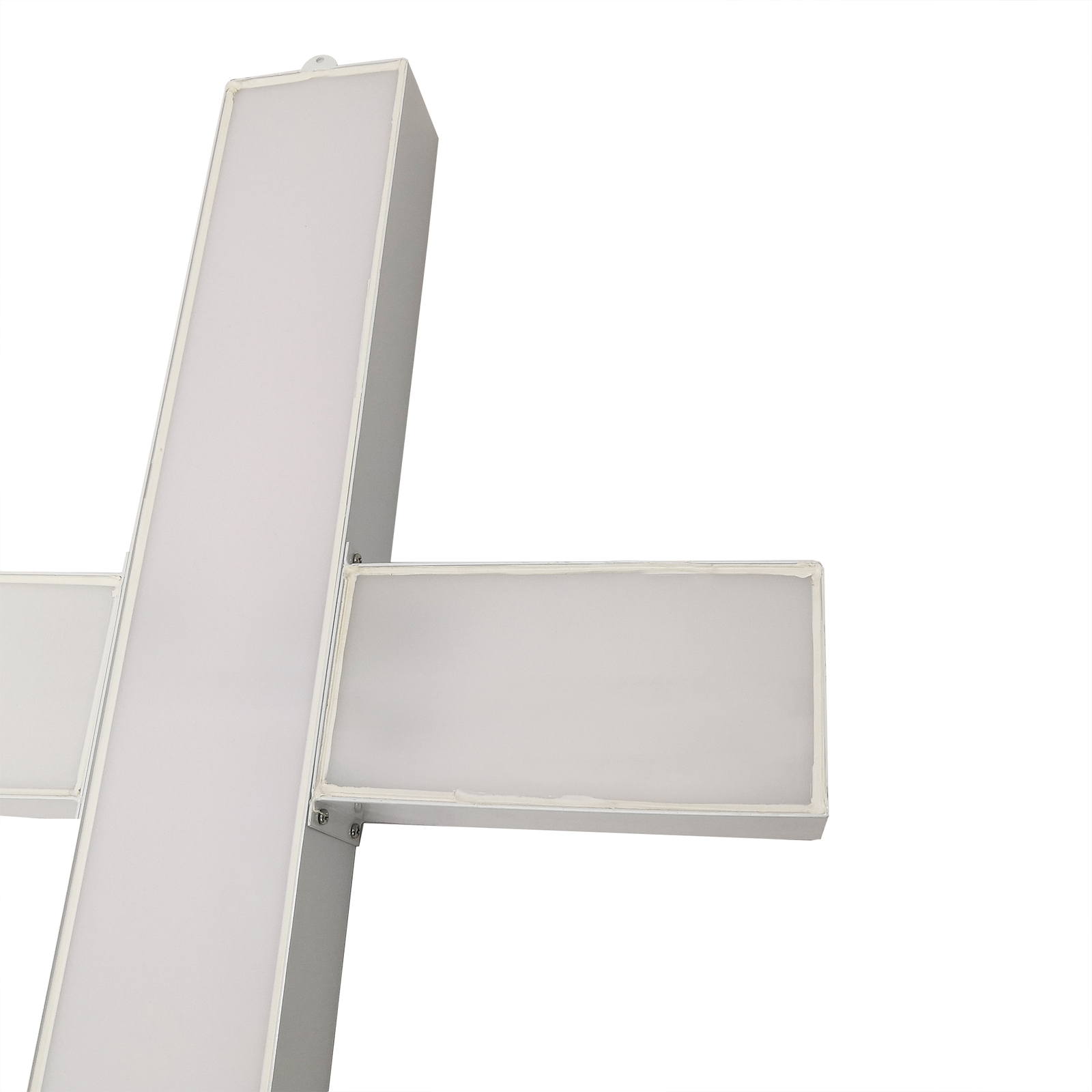 Metal Acrylic Cross LED Lighted Cross, Christian Lighted Church Sign ...