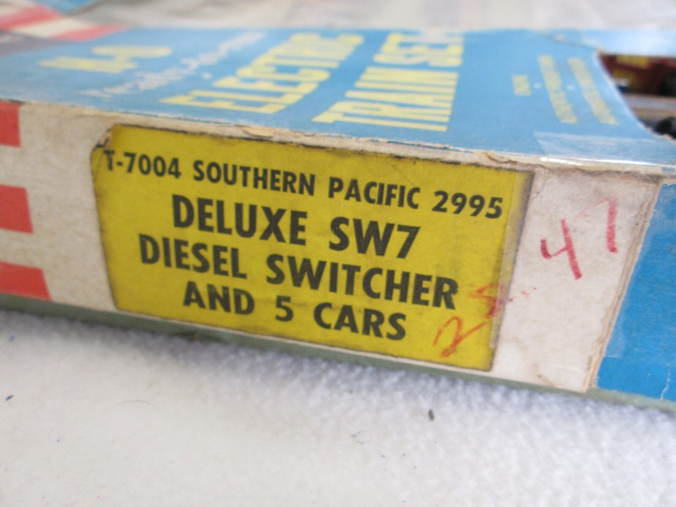 Vintage 1950's Revell HO Scale Electric Train Set model railroad Union ...