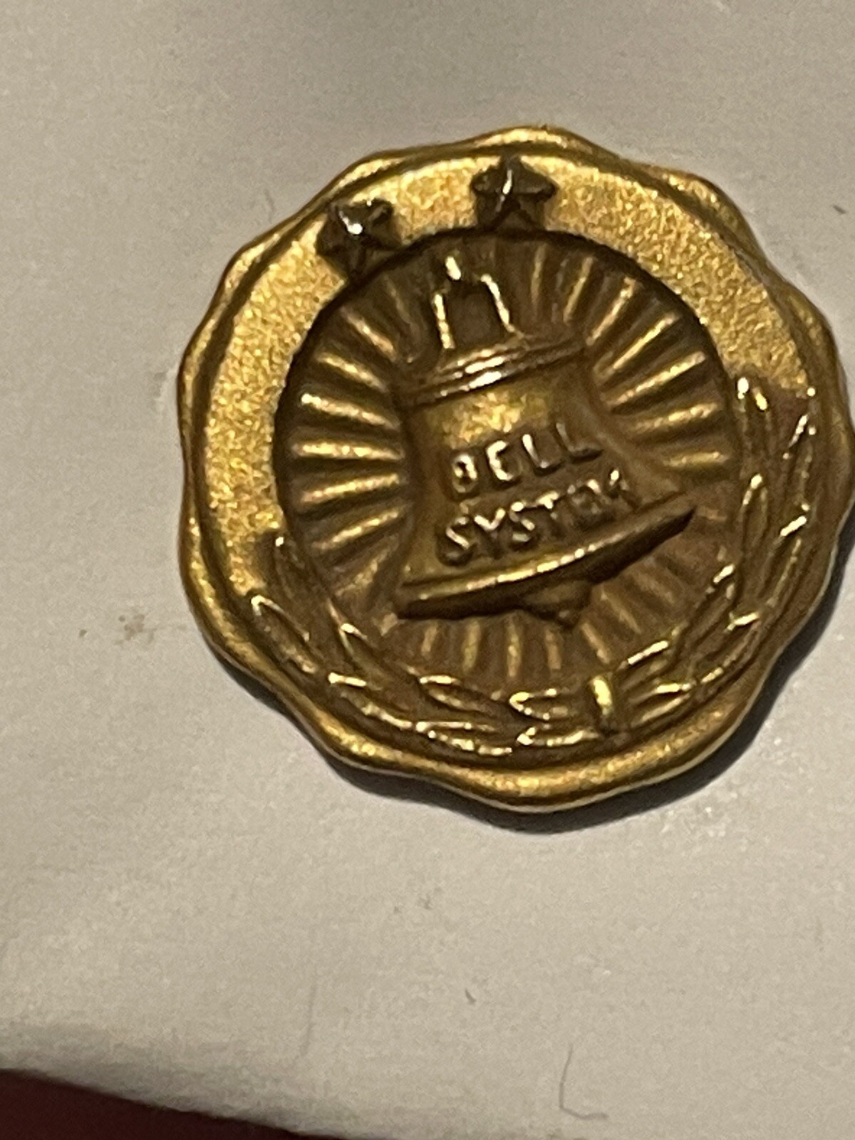 Vintage Bell Systems 1/20th 10K Gold Filled Leavens Tie Tack Lapel Hat ...