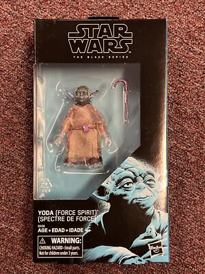 Star Wars The Black Series 6" YODA [Force Spirit] Walmart Exclusive | eBay