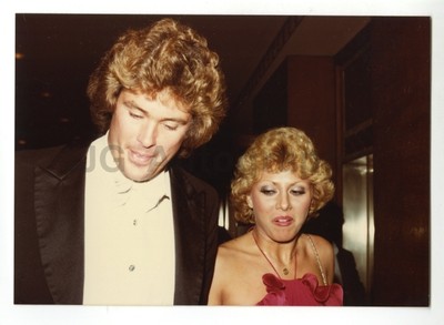 Wanda Richert & David Hasselhoff - Vintage Candid Photograph by Peter ...