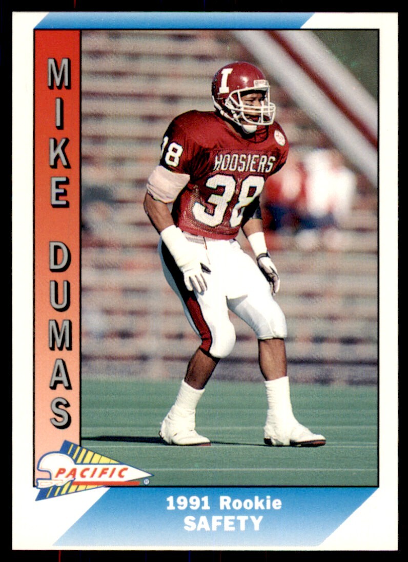 1991 Pacific Mike Dumas Rookie . Houston Oilers #535 | eBay