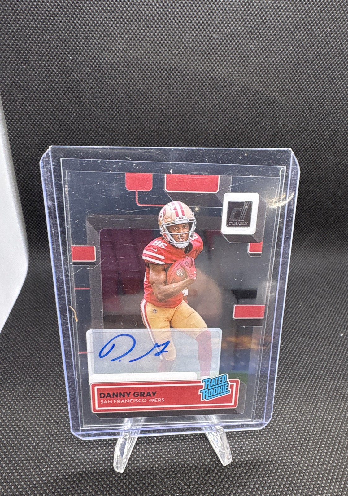 2022 Panini Clearly Donruss - Rated Rookie Danny Gray #83 Autographs ...