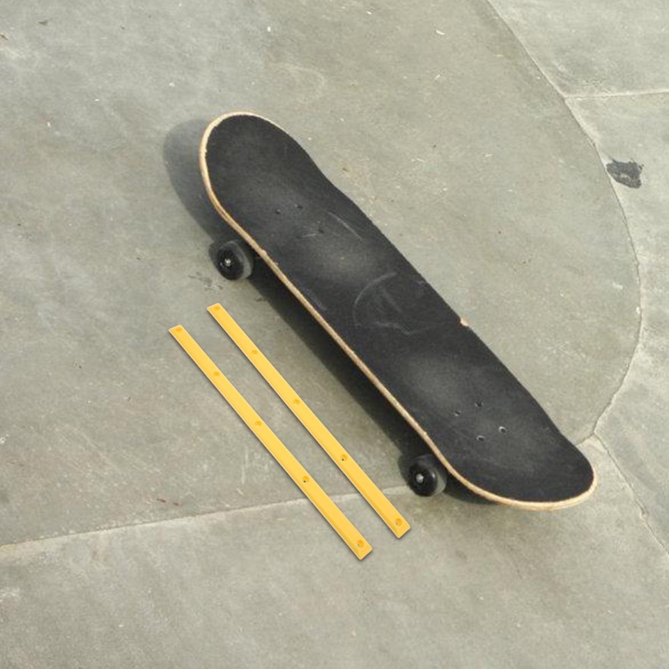 2 Pcs Skateboard Supplies Grind Rails for Skateboards Anti-collision ...