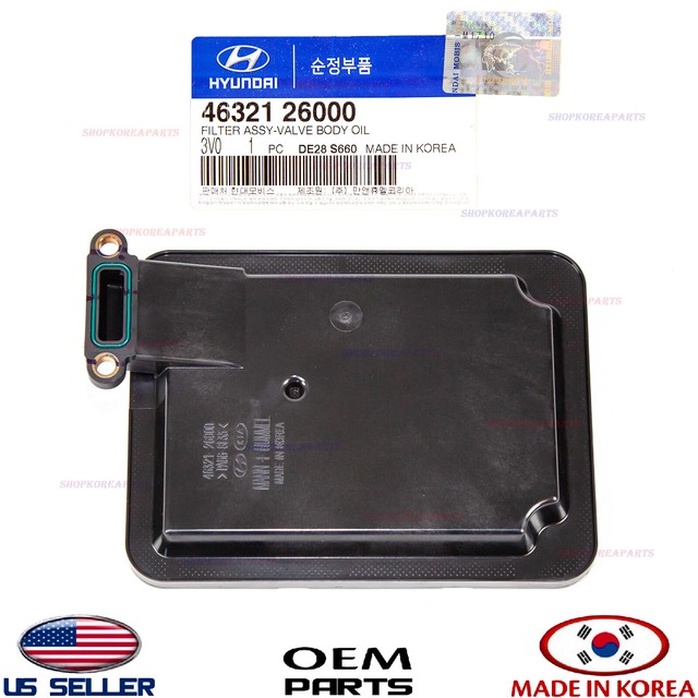 Genuine OEM Auto Transmission Oil Filter Hyundai KIA 4632126000 for ...