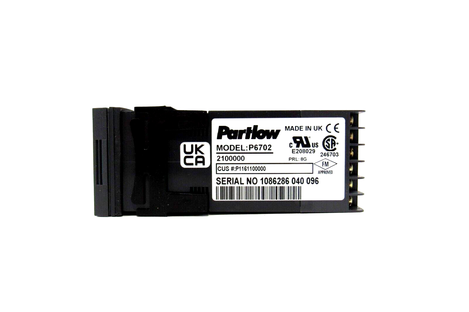Partlow 1161 P6702 2100000 Limit Control Temperature Controller for ...