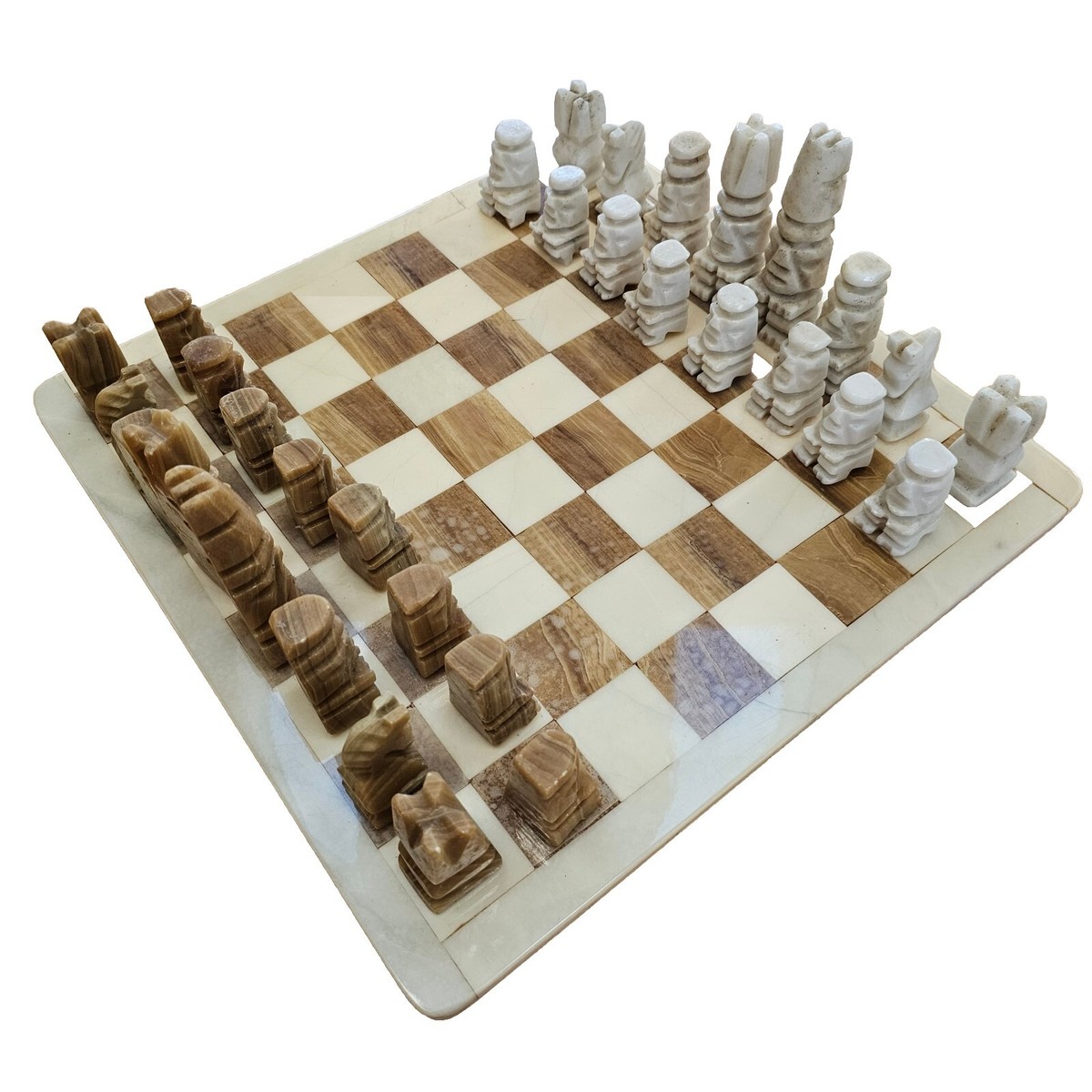 Mexican Marble Chess Set