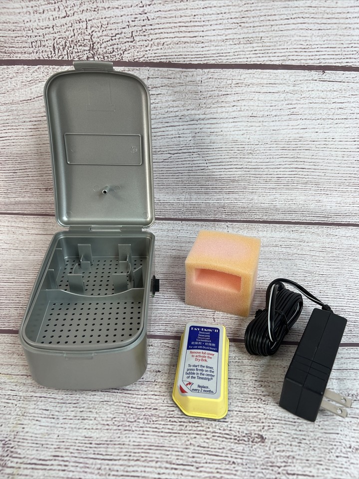 Zephyr By Dry & Store Hearing Aid Dryer Tinnitus Cochlear Ear Monitors ...