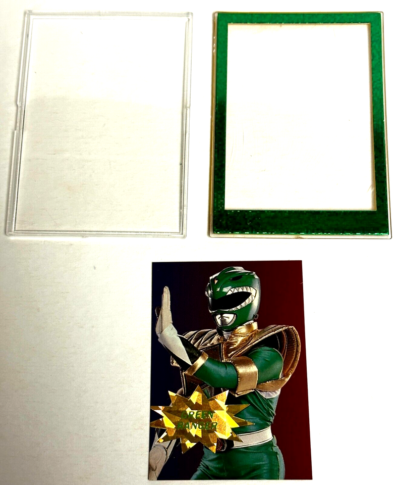 Mighty Morphin Power Rangers: The Green Ranger Hologram Card | eBay