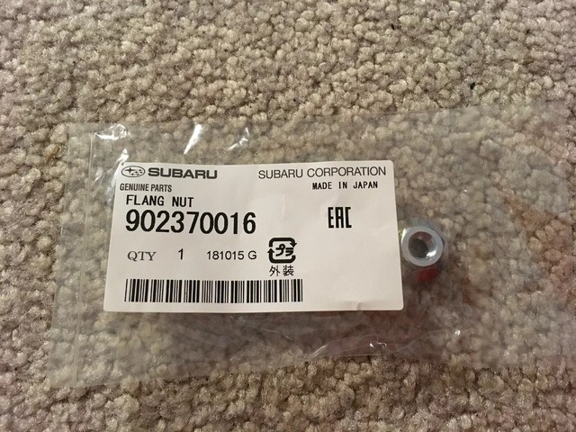 Subaru 902370016 Genuine OEM Factory Original Spoiler Nut for sale ...