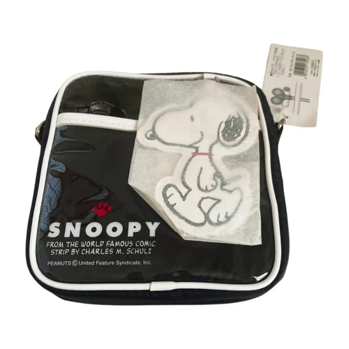 Snoopy CD Player Case Black Sanrio Vintage Unused | eBay