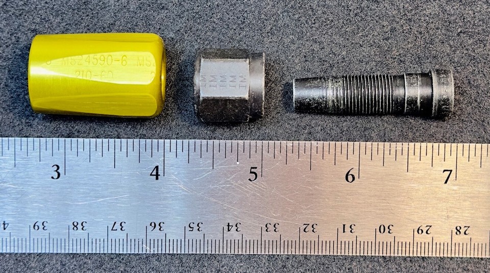 Aircraft Aeroquip Hose Fitting 491-6 / MS24590-6 | eBay