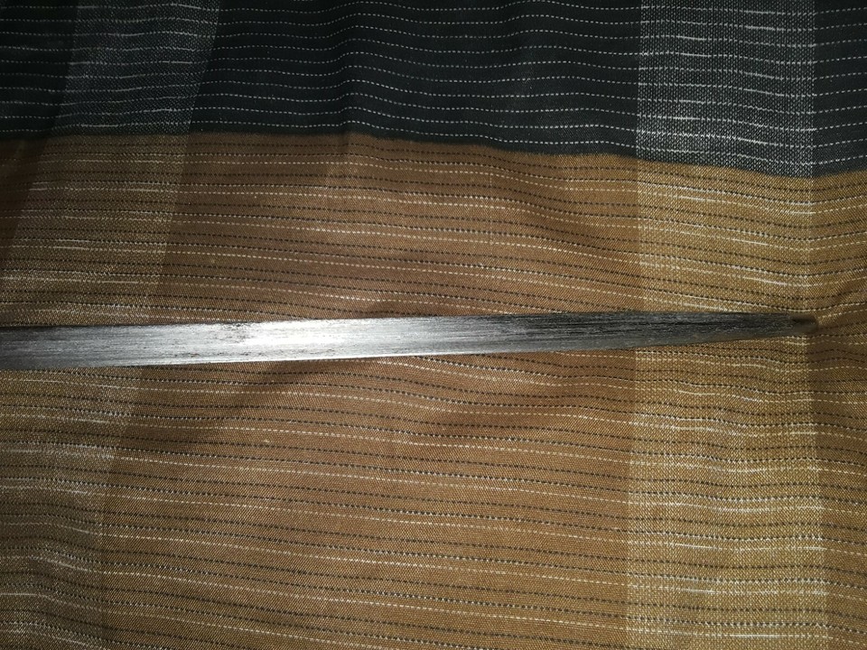 Japan Knife Sharpening Steel Honing Rod Metal Hand Guard Black Plastic ...