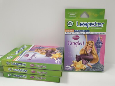 LeapFrog Leapster Learning Game Tangled - Set of 4 708431390669| eBay