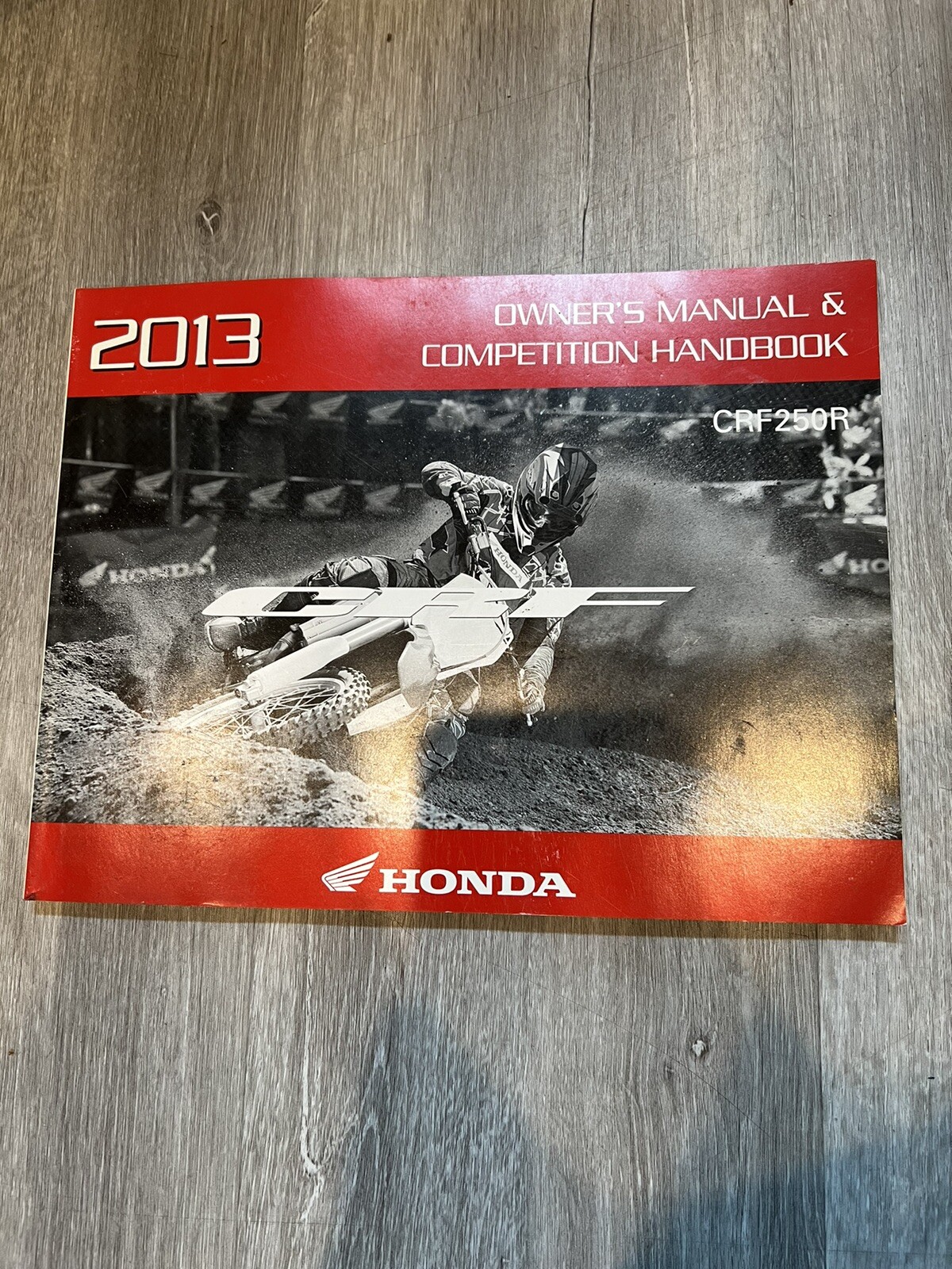 GENUINE OEM HONDA OWNERS MANUAL COMPETITION HANDBOOK 2013 CRF250R | eBay