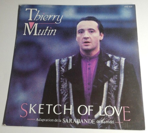 N1019 Vinyle 45 tours Thierry mutin sketch of love, 1988, France | eBay