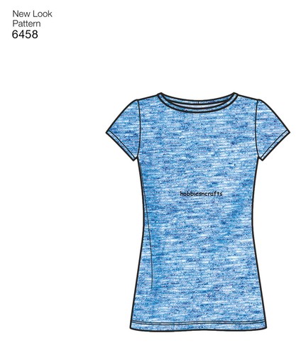 NEW LOOK 6458 MISSES' SEPARATES EASY JUST 4 KNITS Sewing pattern Sizes ...