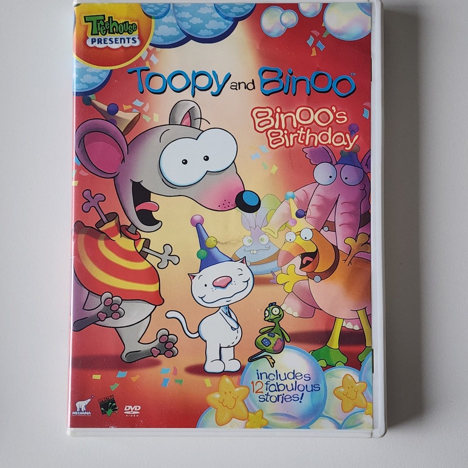 Toopy and Binoo DVD Set Brave Birthday Kids Animation Treehouse Cartoon ...