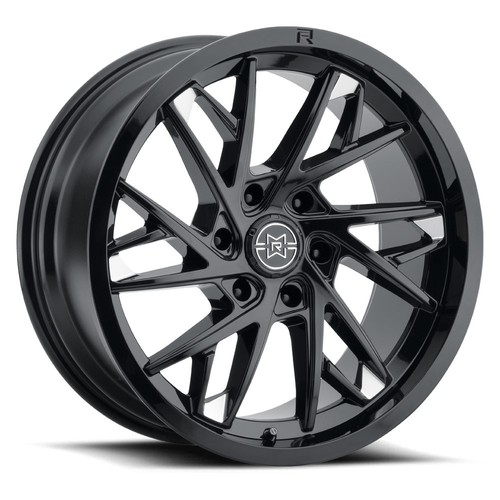 20x10 Method MR801 Raised Gloss Black Milled Wheels 6x135 (-18mm) Set ...