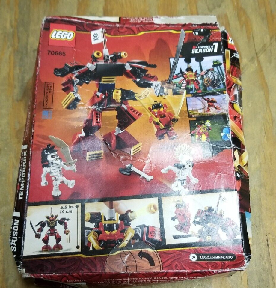 LEGO NINJAGO: The Samurai Mech (70665) New Box Damage 673419301701| eBay