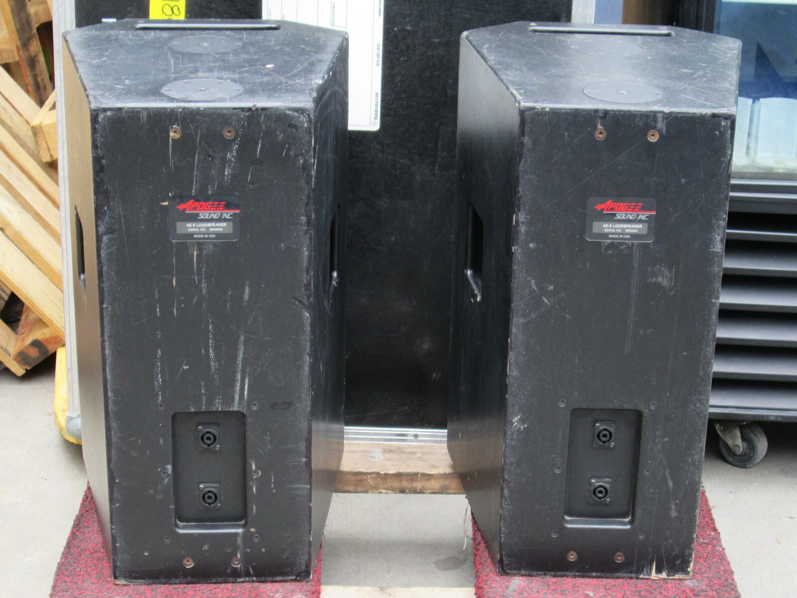 PAIR of Apogee AE-5 Arrayable Loudspeaker System Speakers | eBay