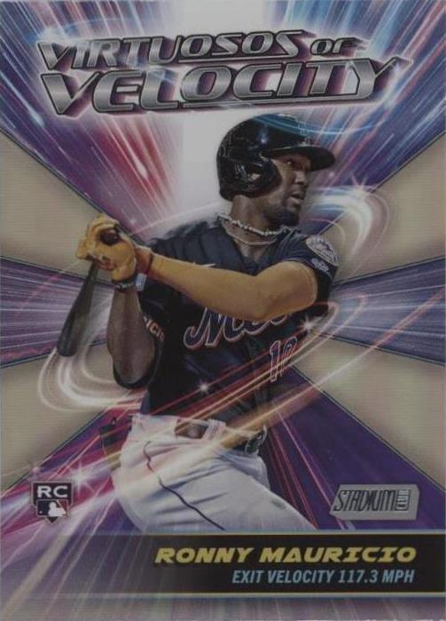 2024 Topps Stadium Club - Virtuosos of Velocity Ronny Mauricio #VV-22 ...