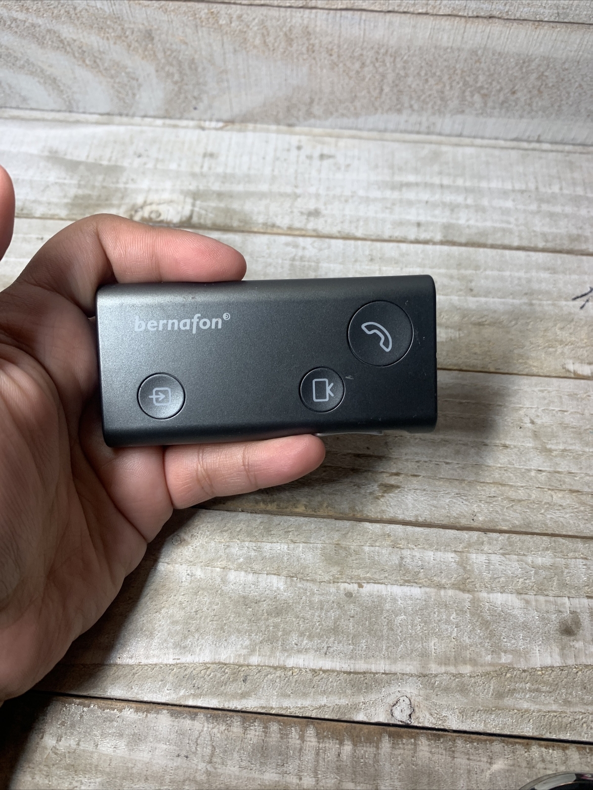 Bernafon AG Soundgate 3 Black & Gray 500mAh Hearing Aid Remote Control ...