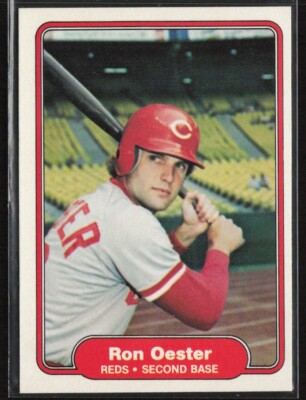 1982 Fleer #79 Ron Oester Cincinnati Reds | eBay