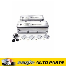 Ford Racing 302 351 400 Cleveland Aluminum Valve Rocker Covers # M-6582 ...