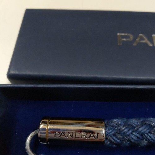 PANERAI Keychain Keyring Navy Novelty with box Leather Limited Edition ...