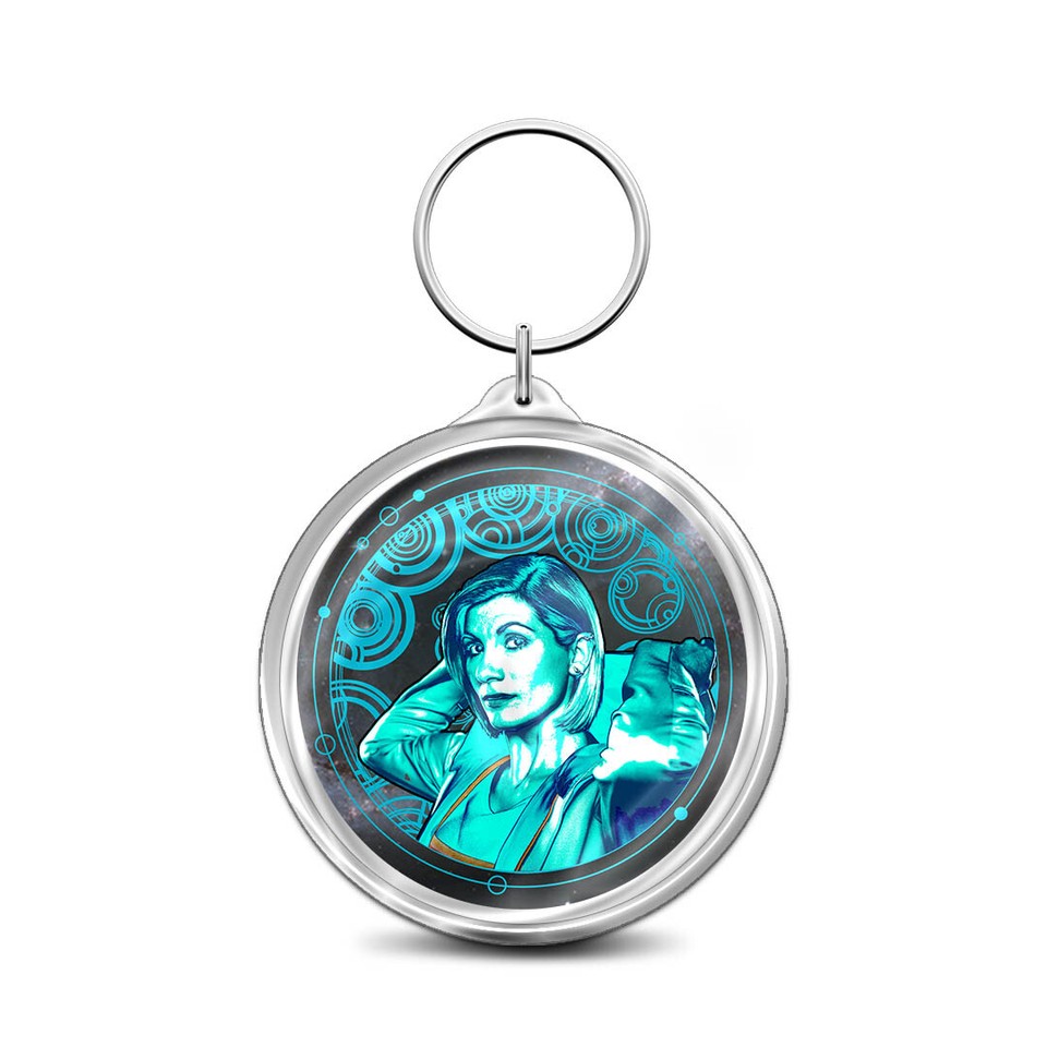 Doctor Who Key Ring /Bag Charm / Key Fob 13th Doctor, Jodie Whittaker ...