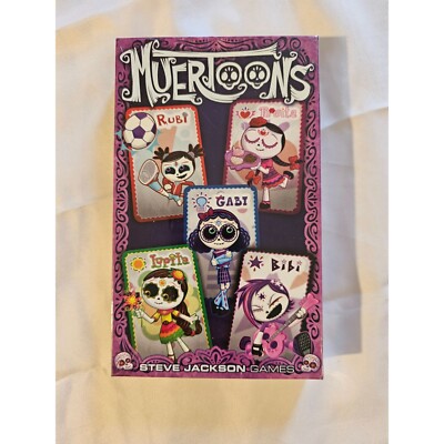 Muertoons Card Game by Steve Jackson New | eBay