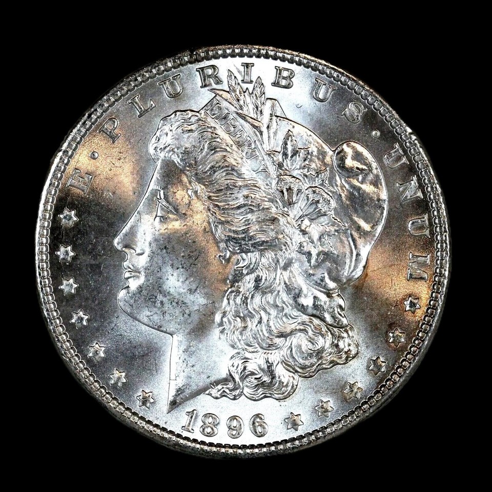1896 US Morgan Silver Dollar $1 - BU - Roll of 20 | eBay