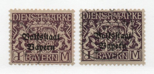 Bavaria - Sc# O32 Used (2) Shades / Lot 0625277 | eBay
