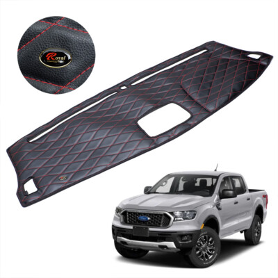 RHD Dash Console Dashboard PU Leather For Ford Ranger XLT XL 2019 2020 ...