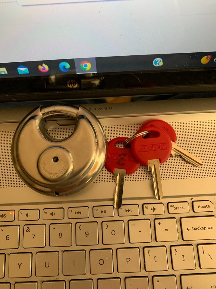 Stainless Steel Disc Lock PODS 3” Round | eBay