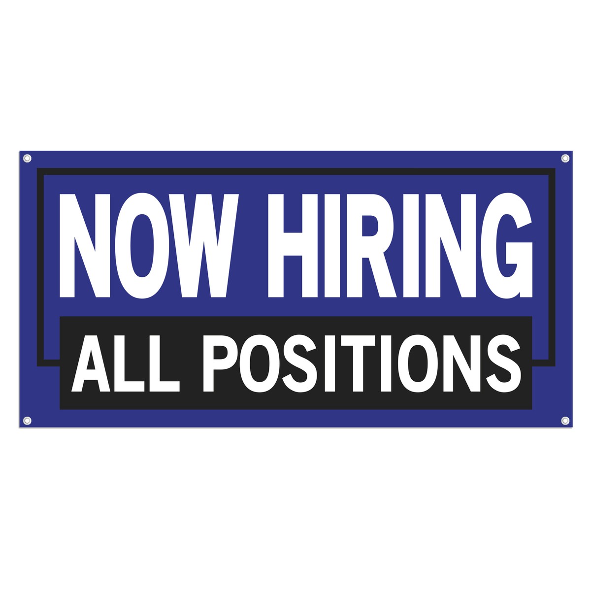 Now Hiring Blue
