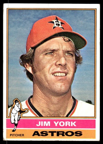 1976 Topps Jim York #224 Houston Astros Baseball Card | eBay